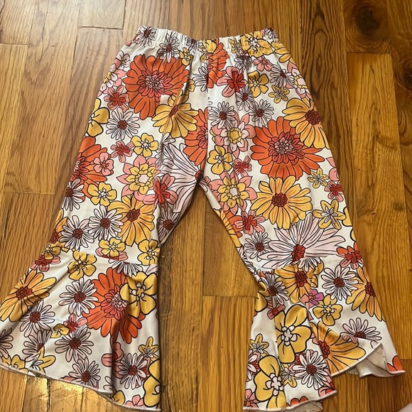 Other | Little Miss Daisy Outfit With Bell Bottom Pants | Poshmark
